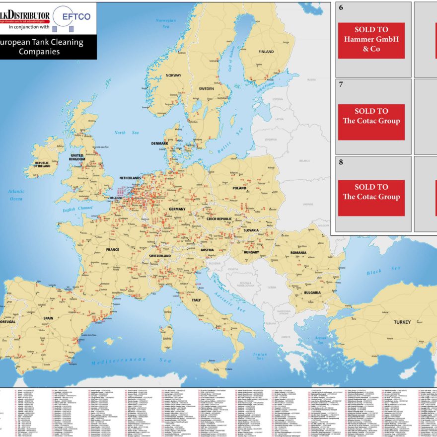 Bulk shows the way with European cleaning map – Bulk Distributor