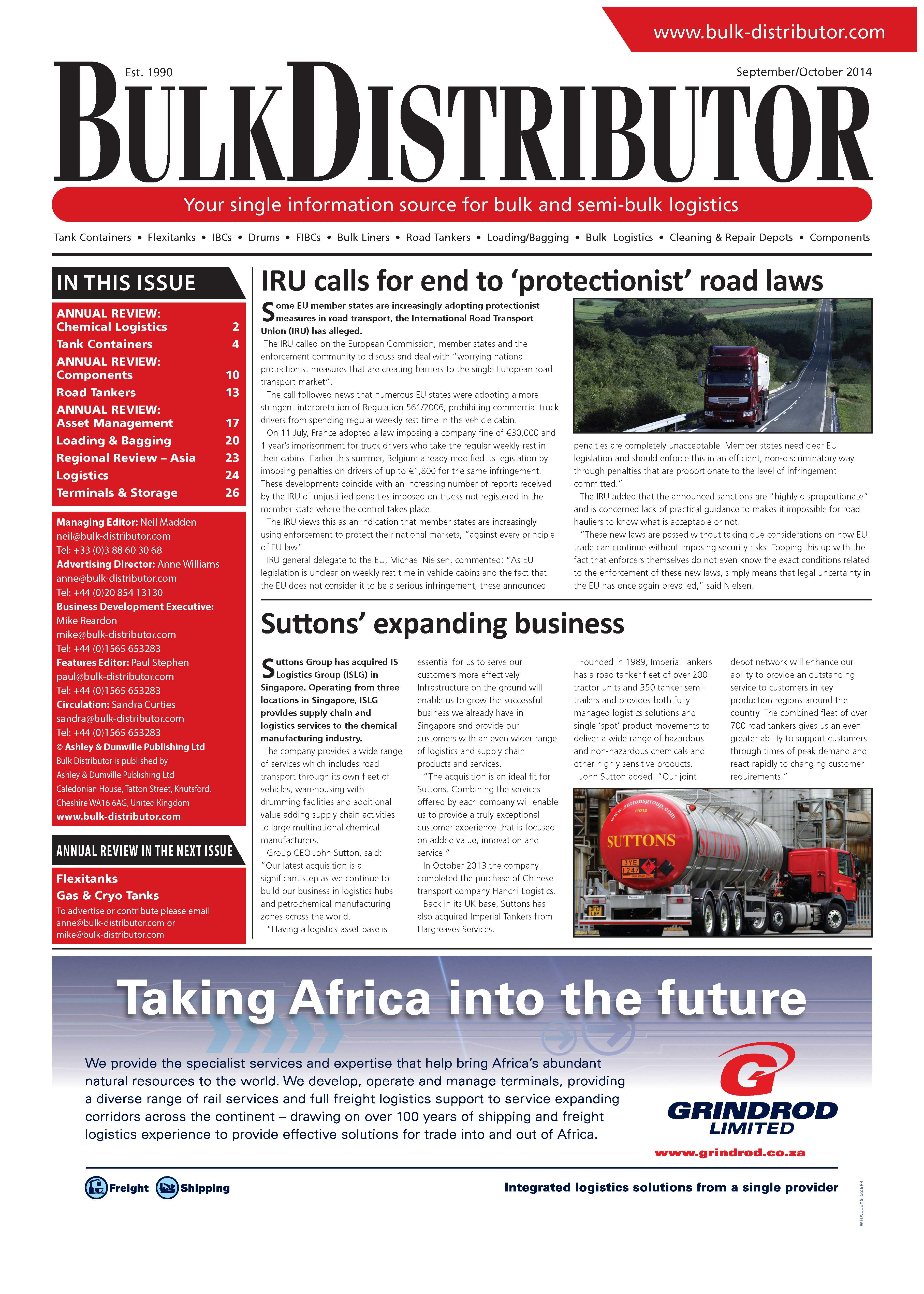 Don’t miss the November/December edition of Bulk Distributor! | Bulk ...