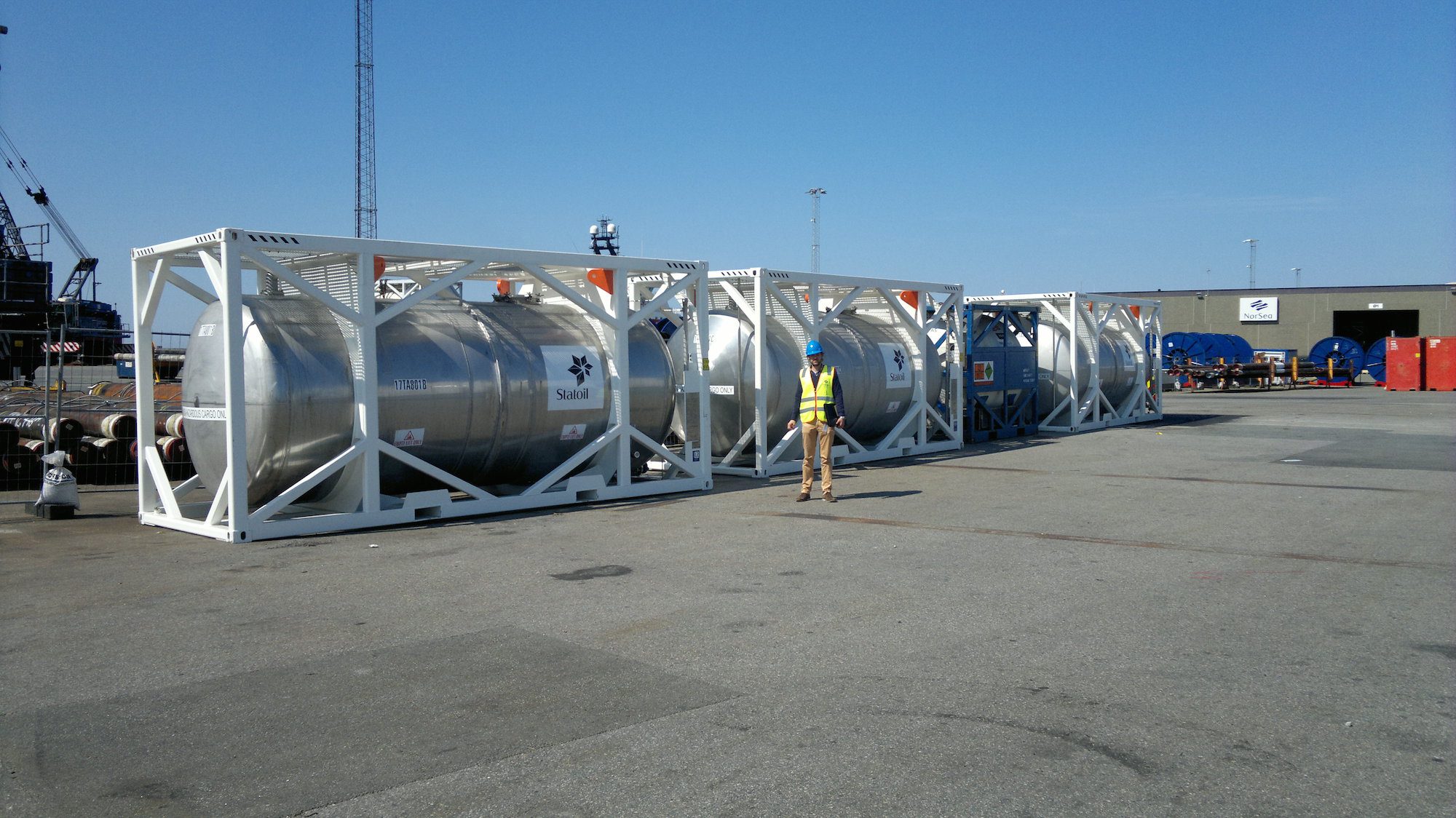 Suretank units for North Sea – Bulk Distributor