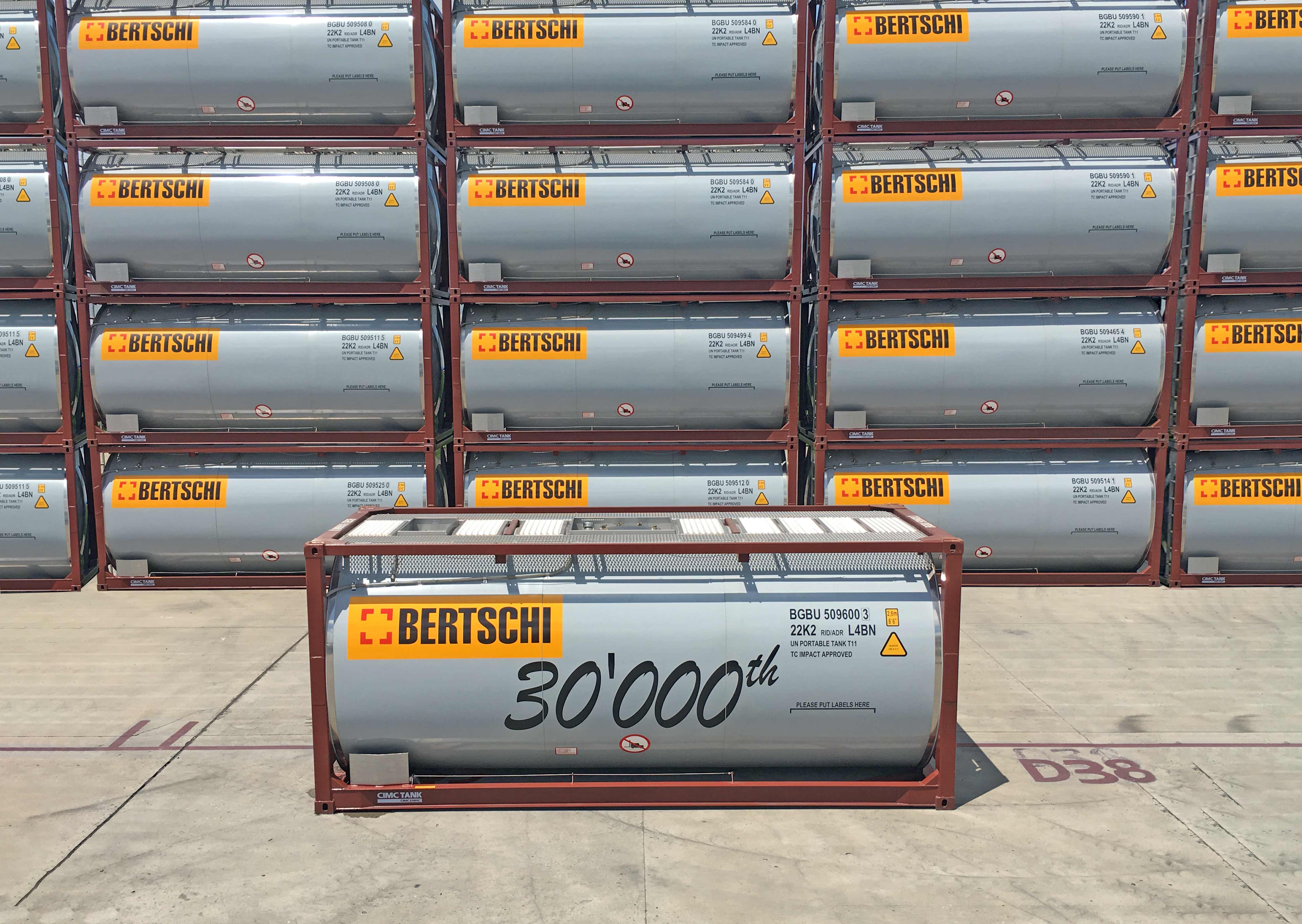 Bertschi sends 30,000th container on its journey | Bulk Distributor