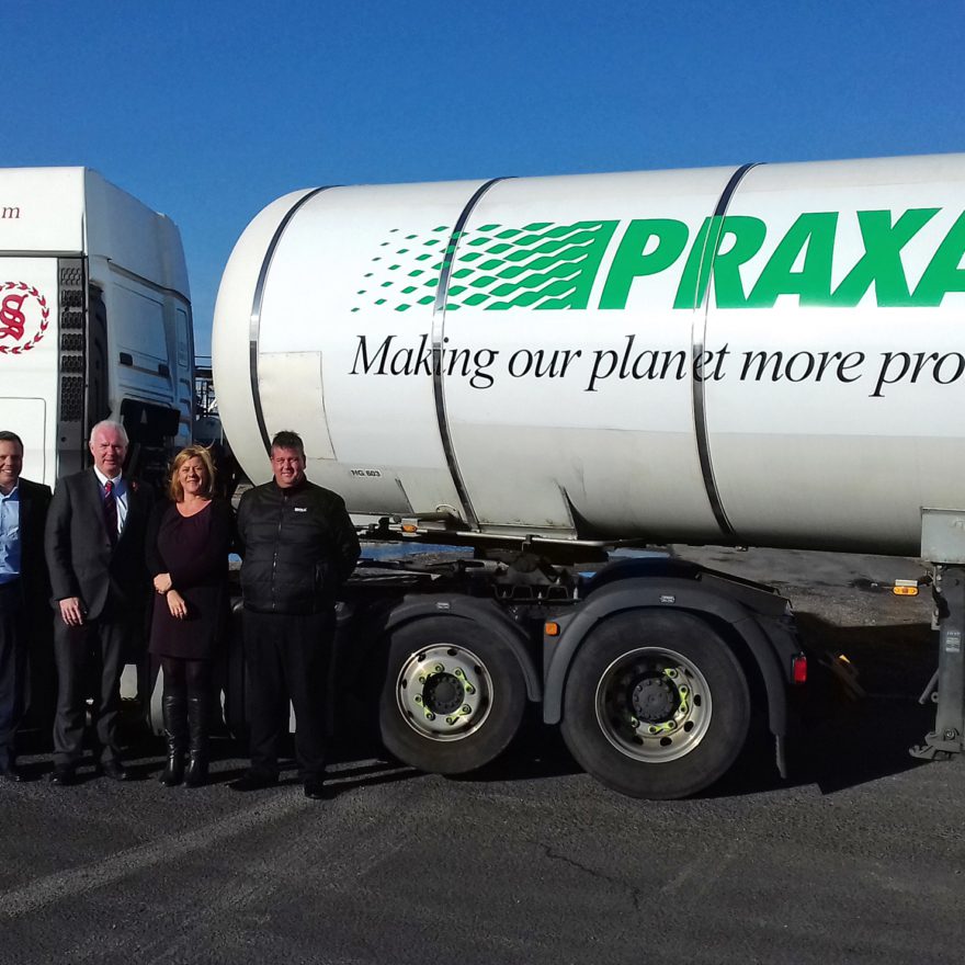 New Praxair contract for Suttons – Bulk Distributor