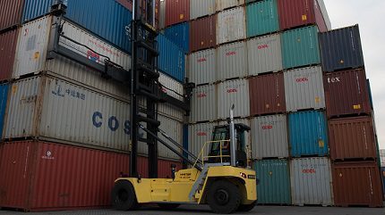 Hyster double container handling solution helps boost productivity at ports | Bulk Distributor