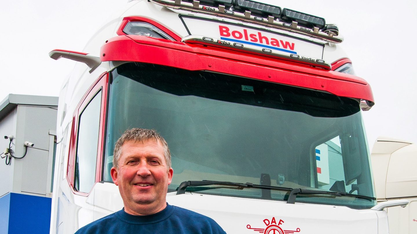 New DAF for loyal Bolshaws driver – Bulk Distributor