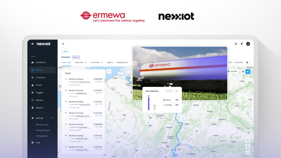 Ermewa pushes ahead its digitalisation strategy using Nexxiot ...